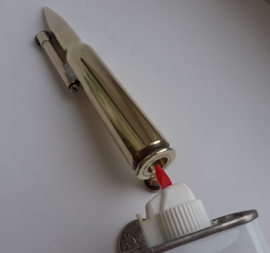 Bullet lighter Metro 2033 Metro lighter Vintage Petrol | Etsy