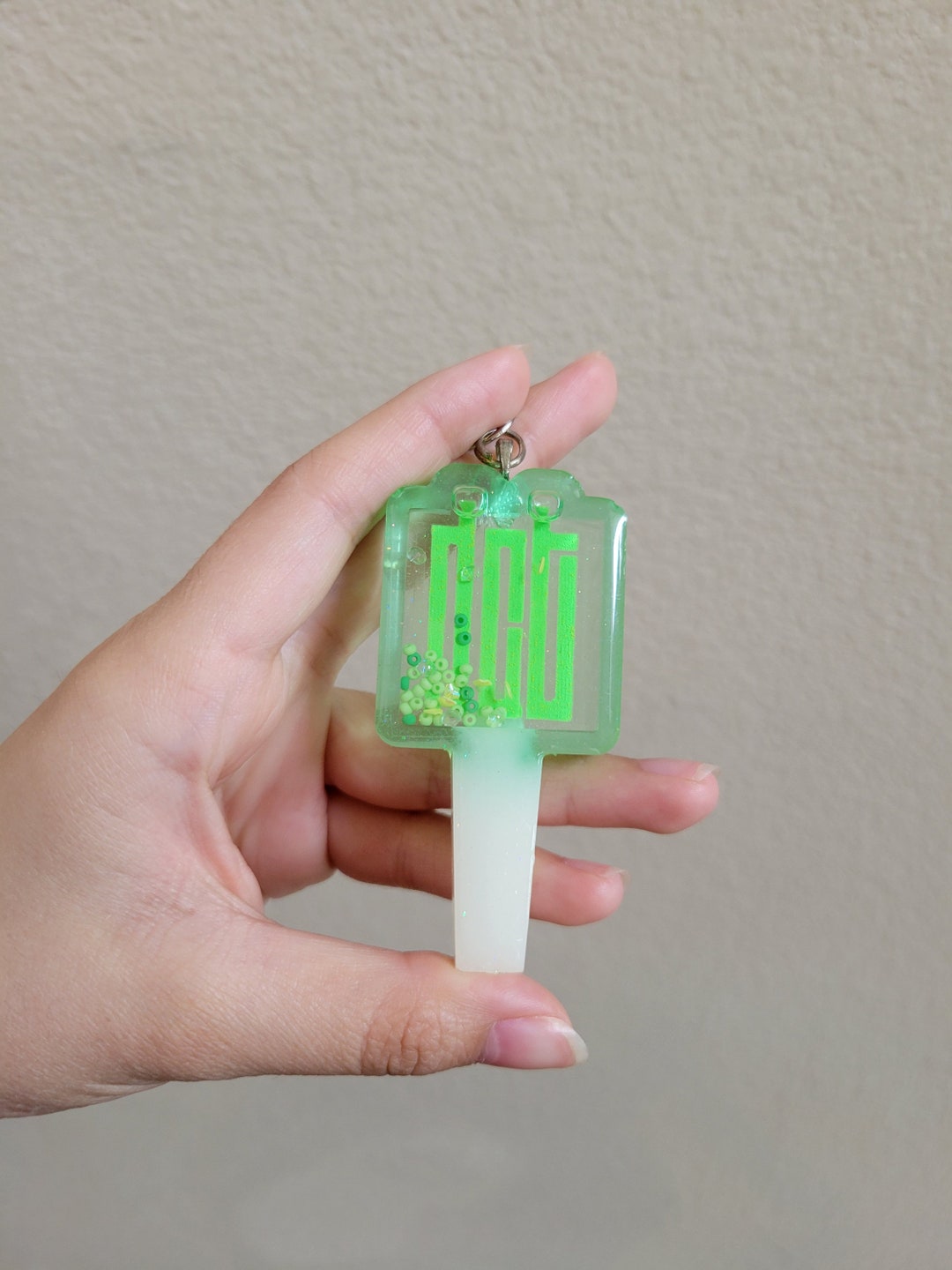 Nct Lightstick Shakers Keychain - Etsy