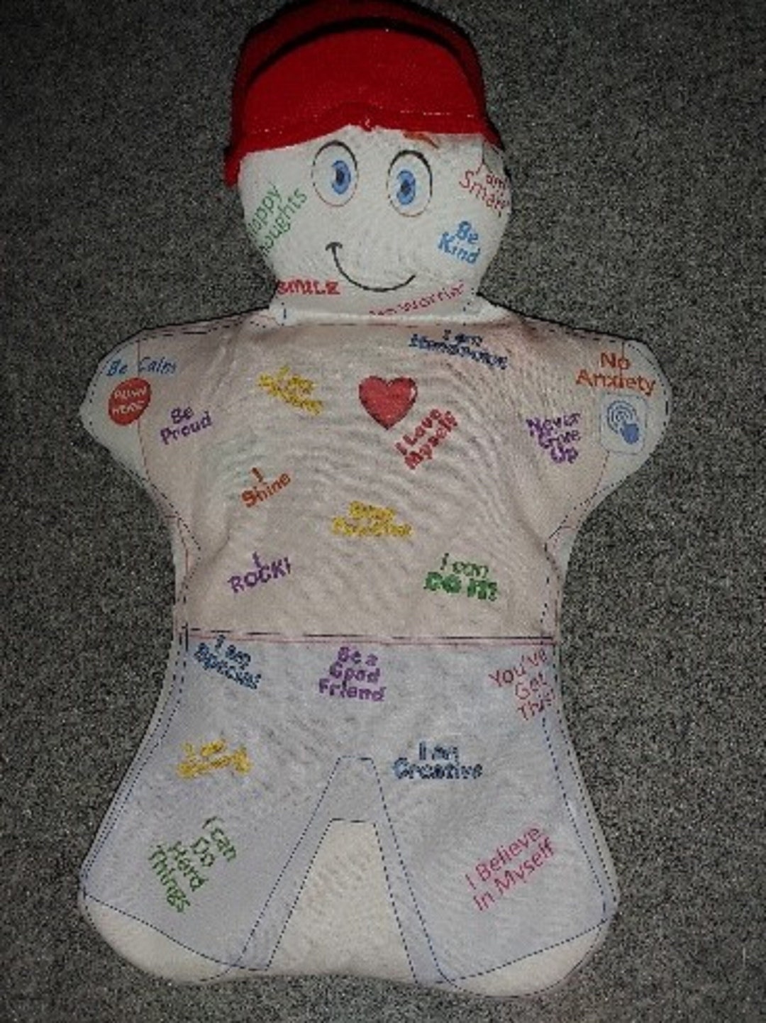 Positivity Boy Doll, Sensory Toy, Emotions Doll, Hidden Objects ...