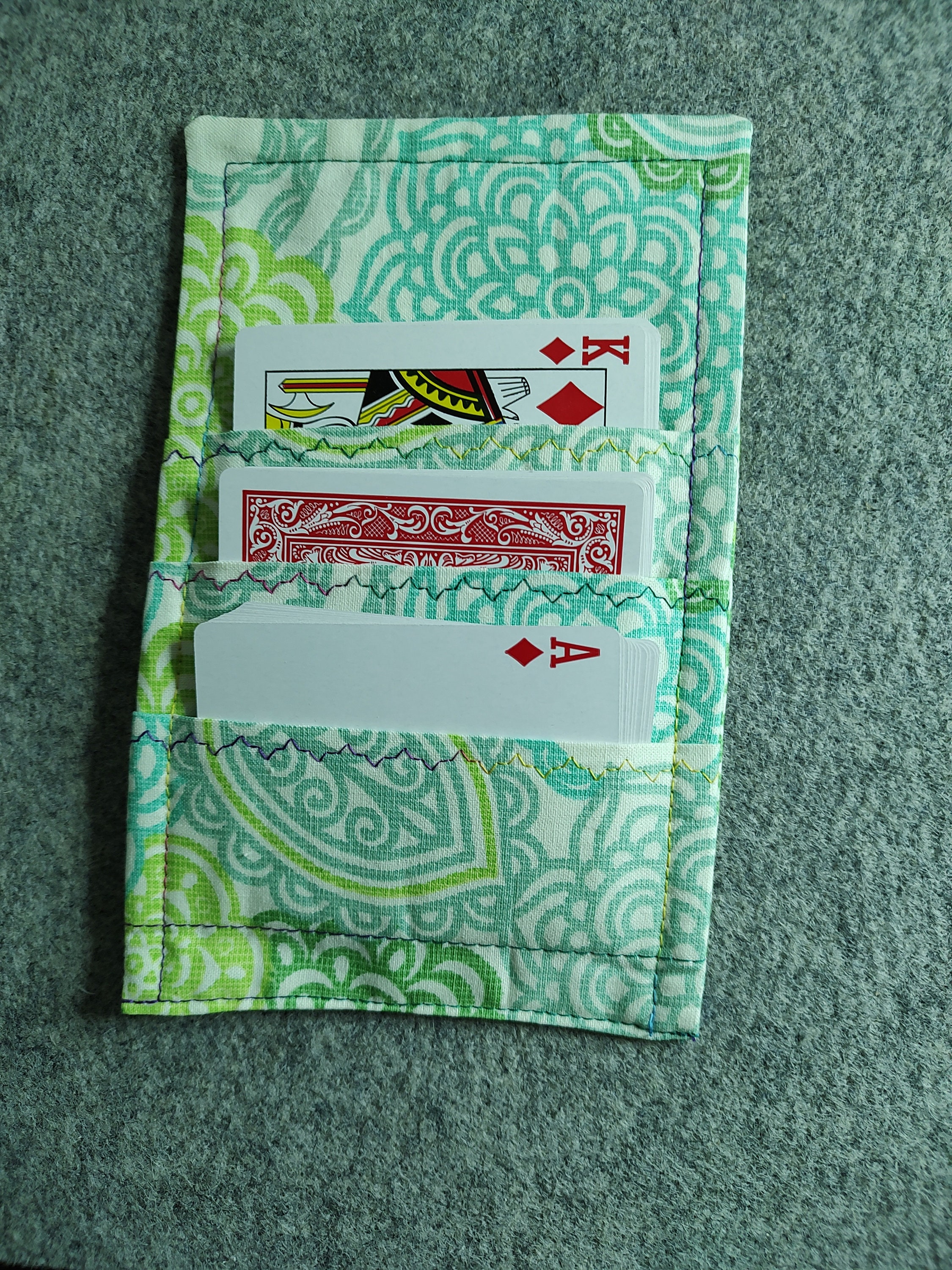 Card Holder (one Only) Hand Foot Toe Card Holder With 3 Pockets Custom ...