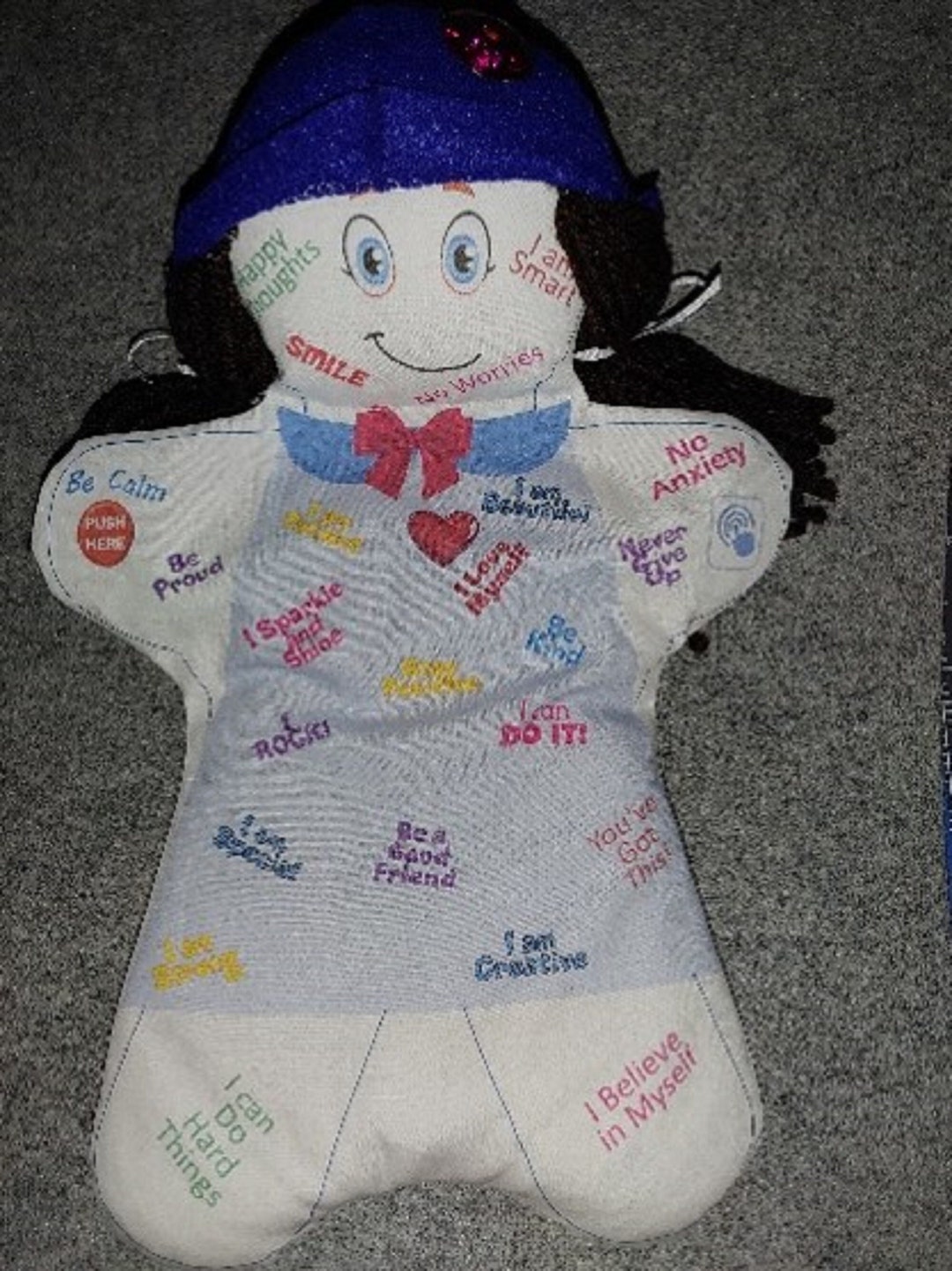 Positivity Girl Doll, Sensory Toy, Emotions Doll, Hidden Objects ...