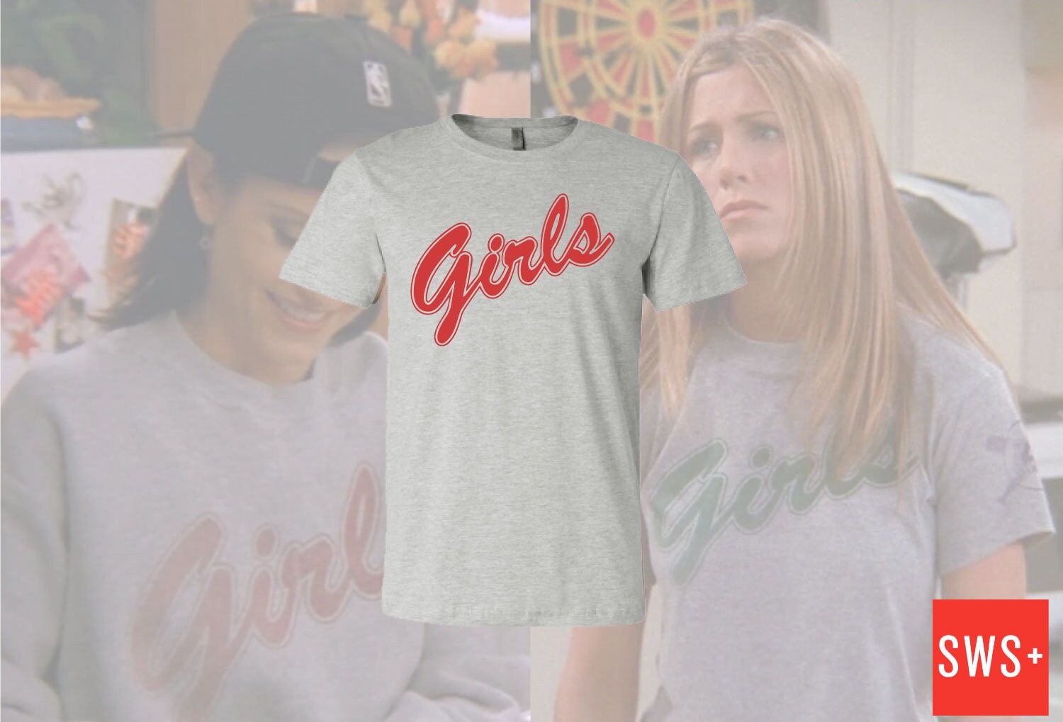 Girls T-Shirt from Friends Tv Show, Friends Tv Show Shirt, Rachel and ...