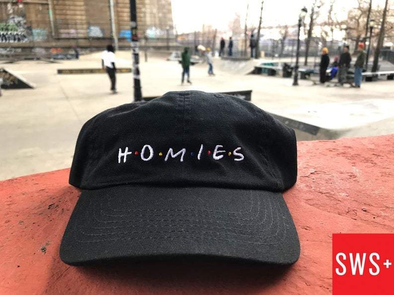 HOMIES Embroidered Dad Cap Friends Dad Cap - Etsy