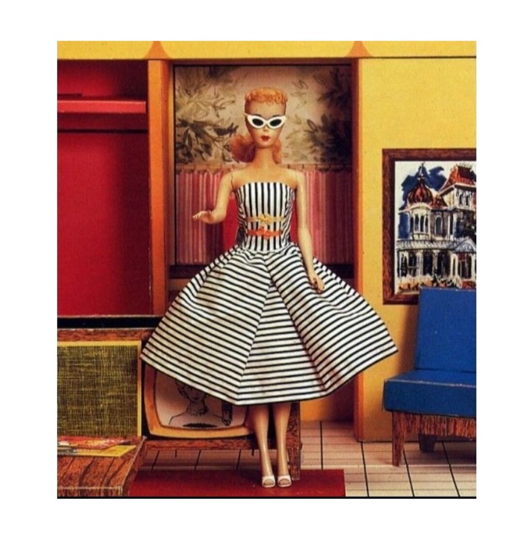 Barbie Doll Sewing Pattern Vintage Pattern PDF Download - Etsy