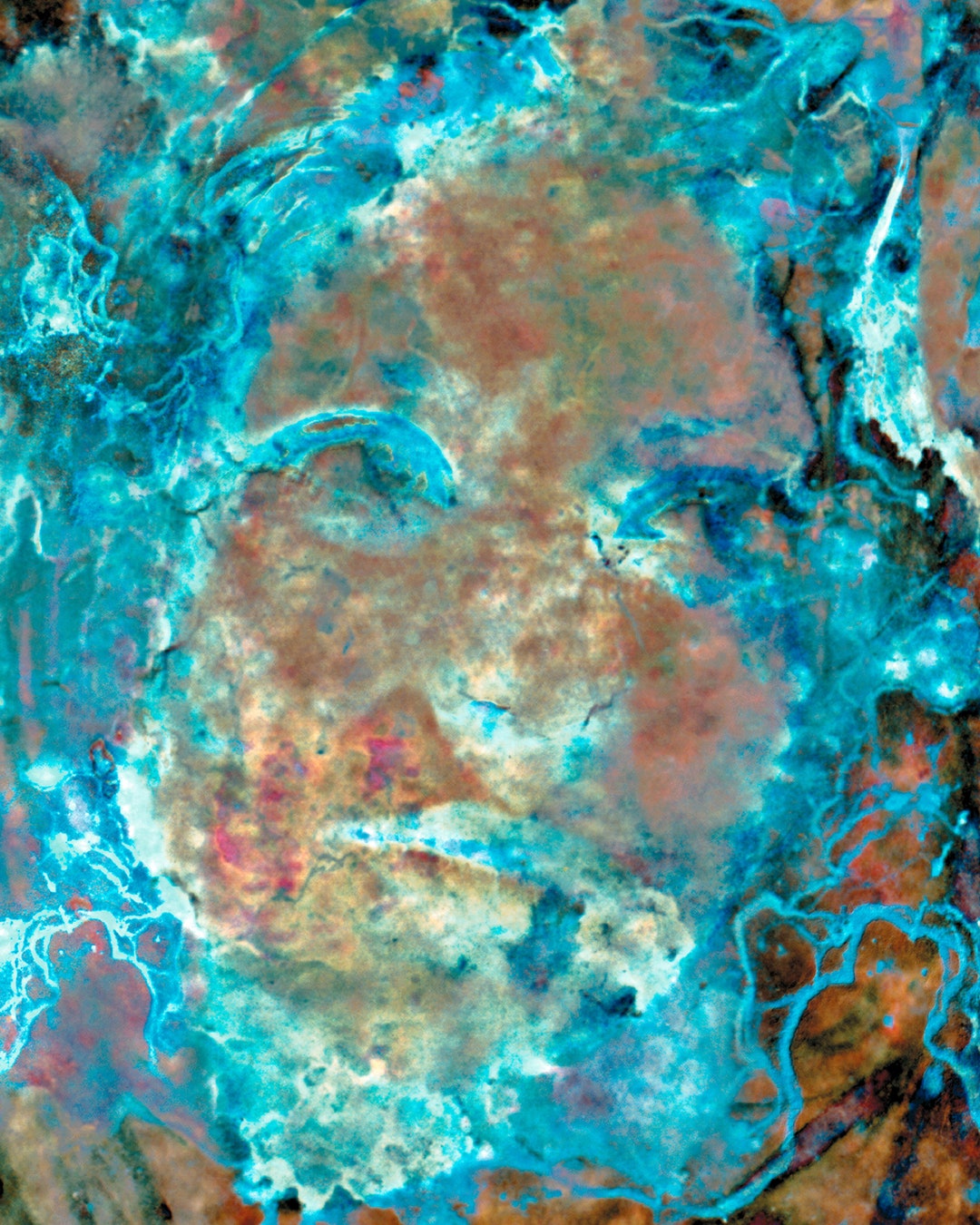 ANGEL REFLECTION, Psychic Energy Impression Art, Soul Memory, Ghostly ...