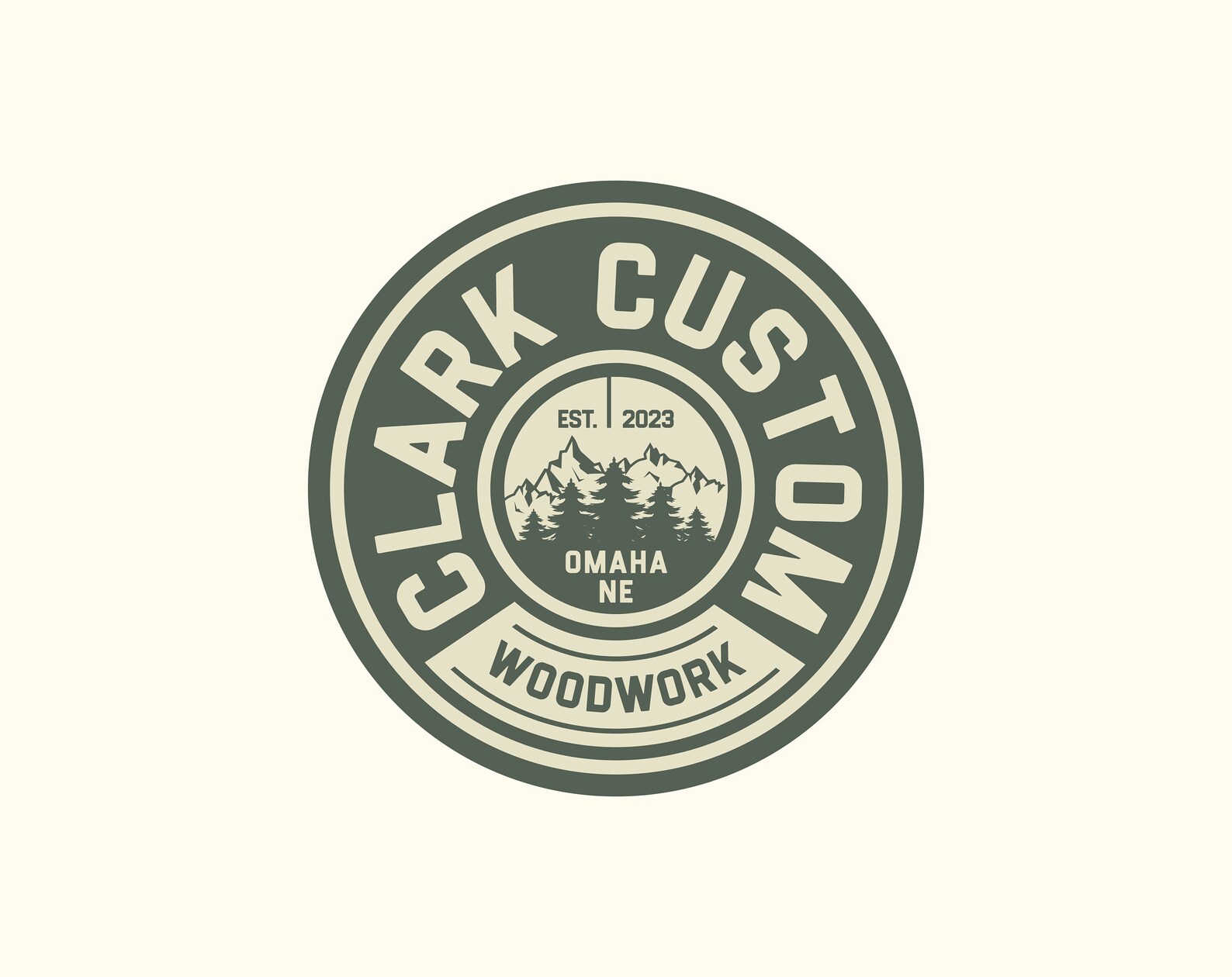 Customizable Retro Logo Design: Vintage Carpentry Shop Watermark - Etsy