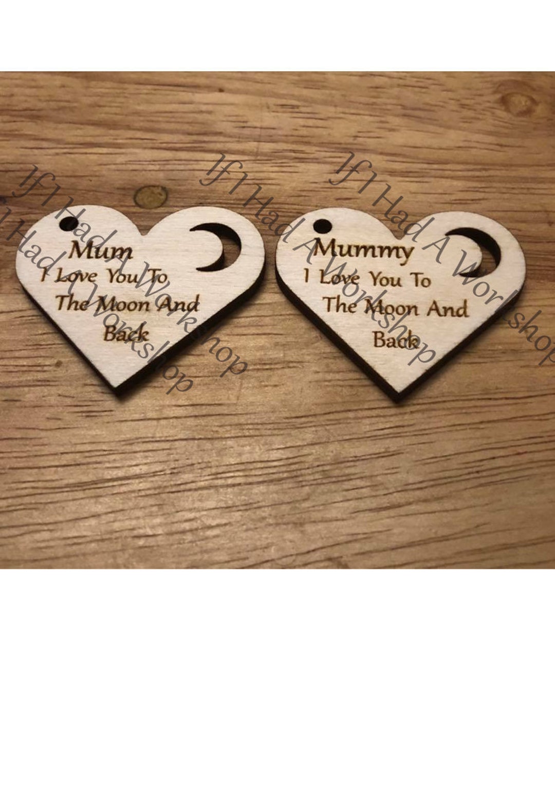 DIGITAL FILE for I Love You to the Moon and Back Keyring Mum, Mummy ...