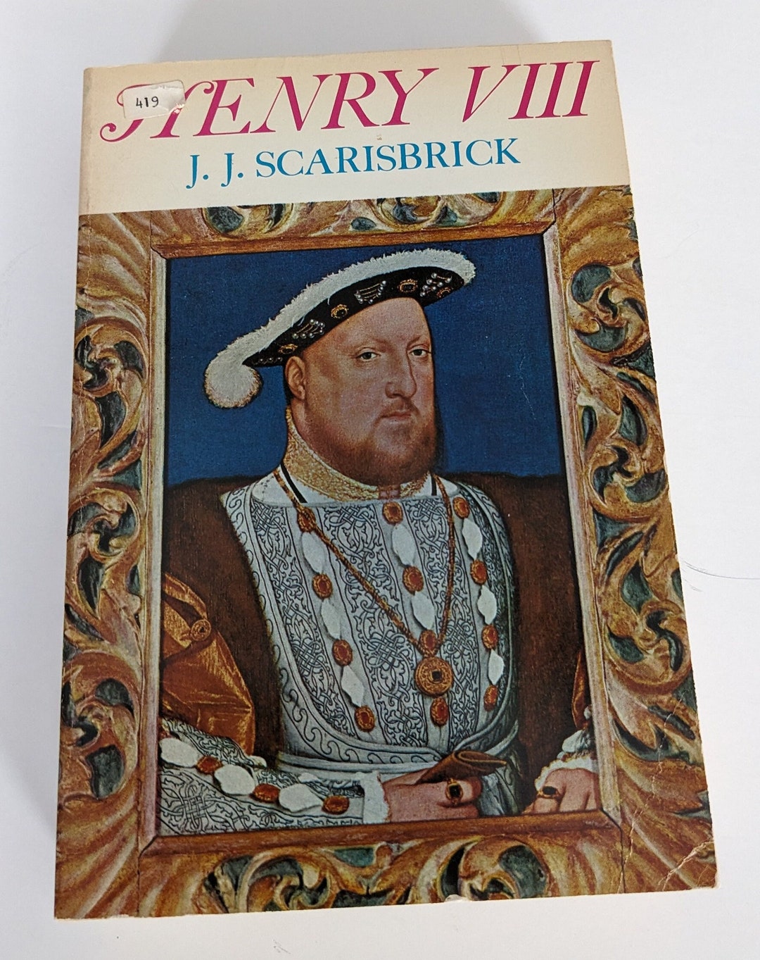 Henry VIII Biography by J.J. Scarisbrick - Tudor History - Etsy