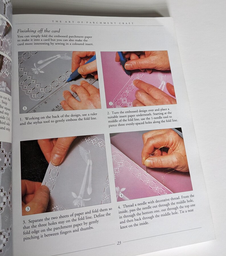 Traditional Papercrafts Stencil Embossing Paper Pricking-quilling ...