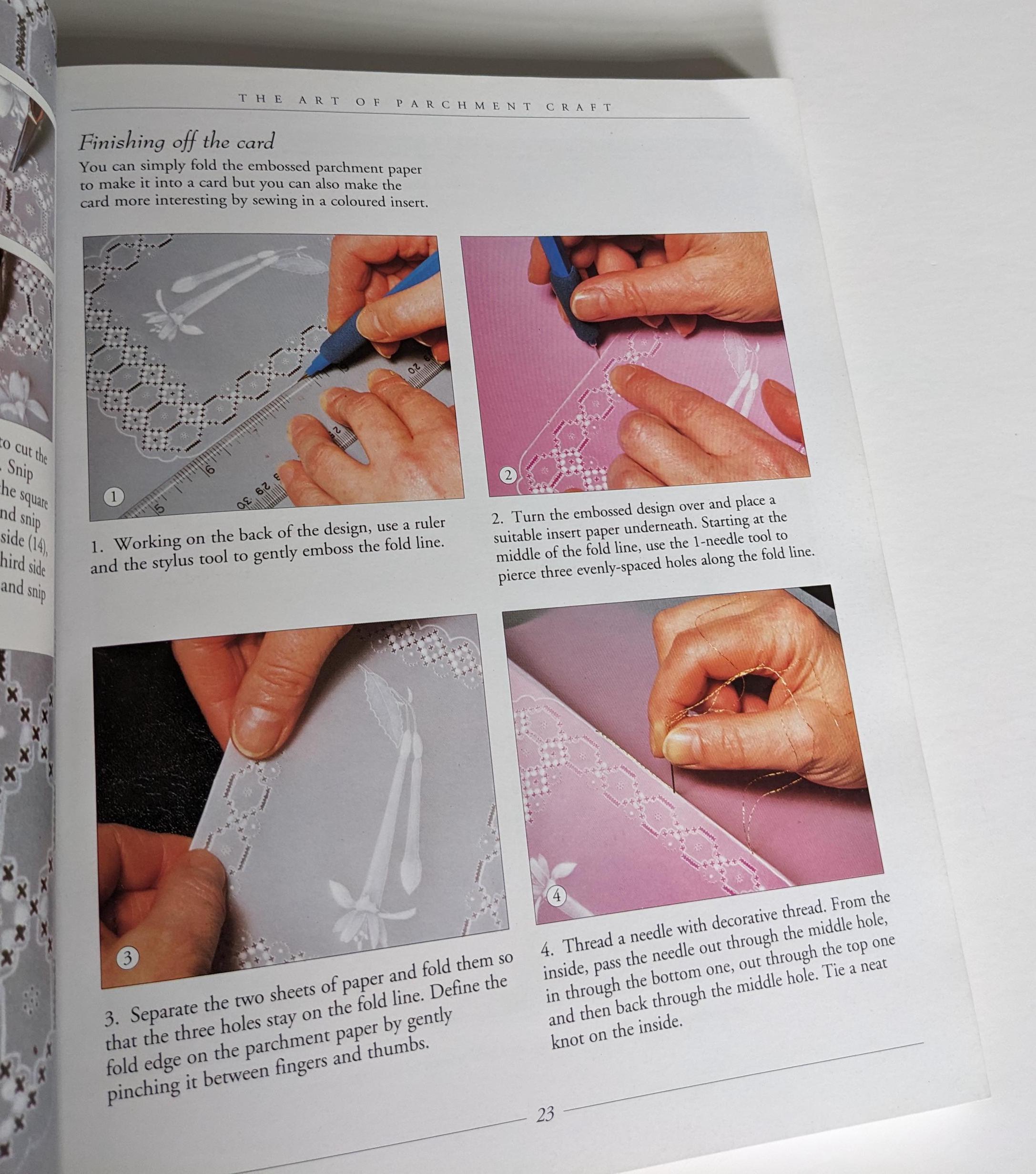 Traditional Papercrafts- Stencil Embossing- Paper Pricking-quilling ...