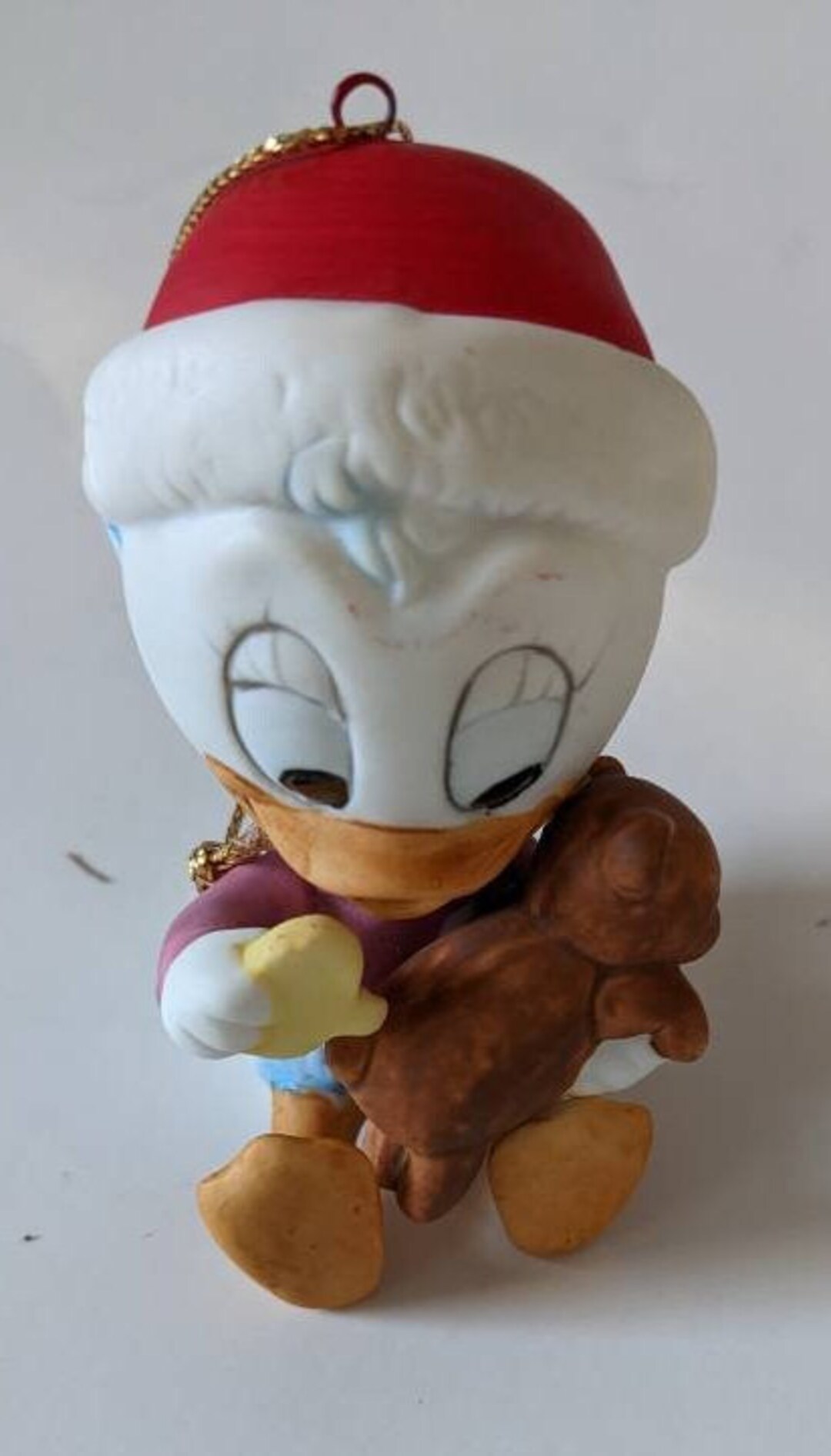 Baby Daisy Ornament Vintage Disney Baby Daisy and Toy Bear Christmas ...