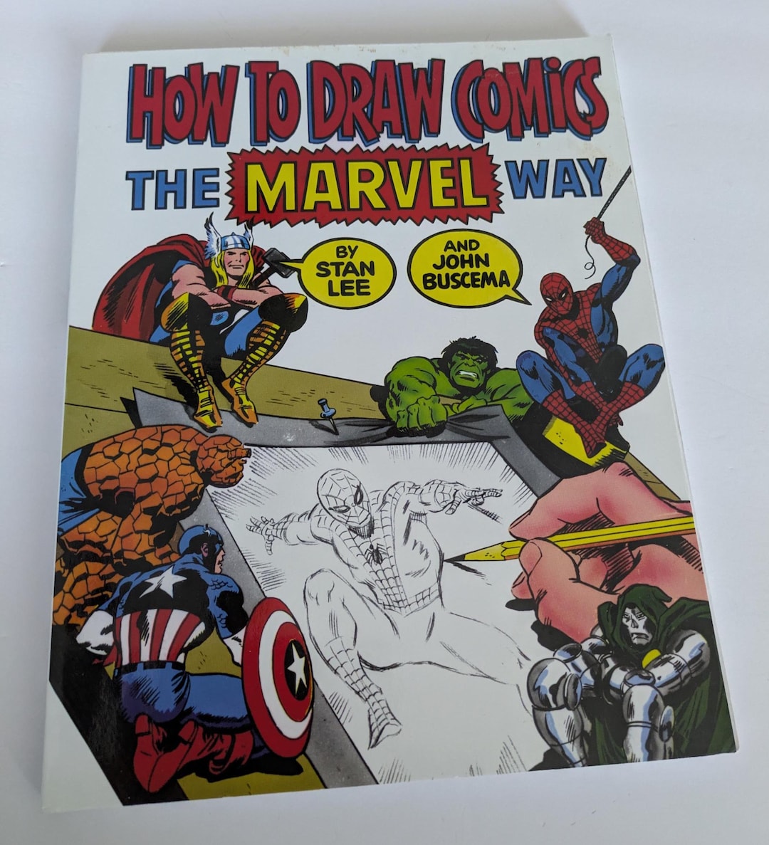 How to Draw Comics the Marvel Way- Stan Lee-drawing a Comic Strip- John ...