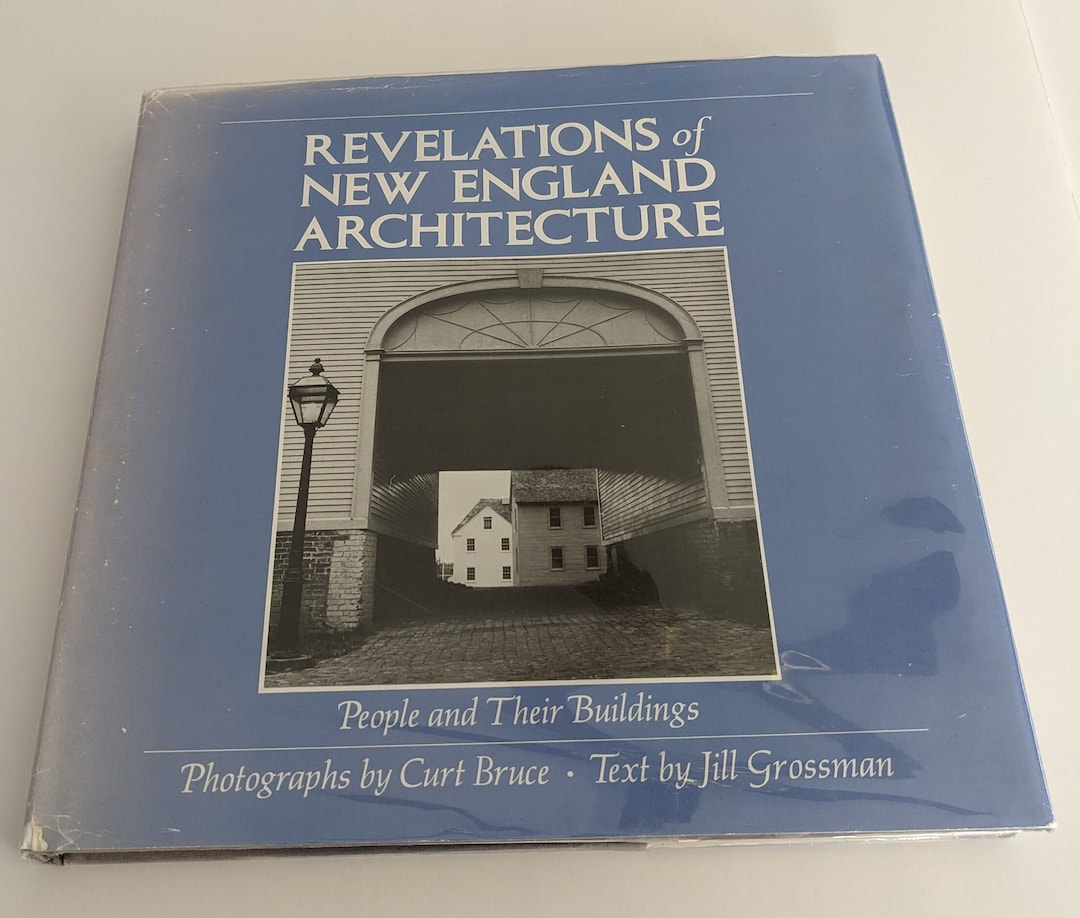New England Architecture Book: Puritan to Georgian Homes - Etsy