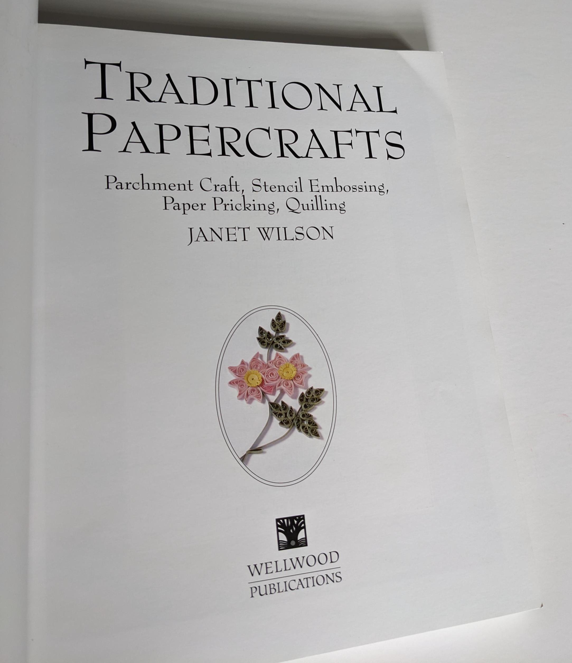 Traditional Papercrafts- Stencil Embossing- Paper Pricking-quilling ...