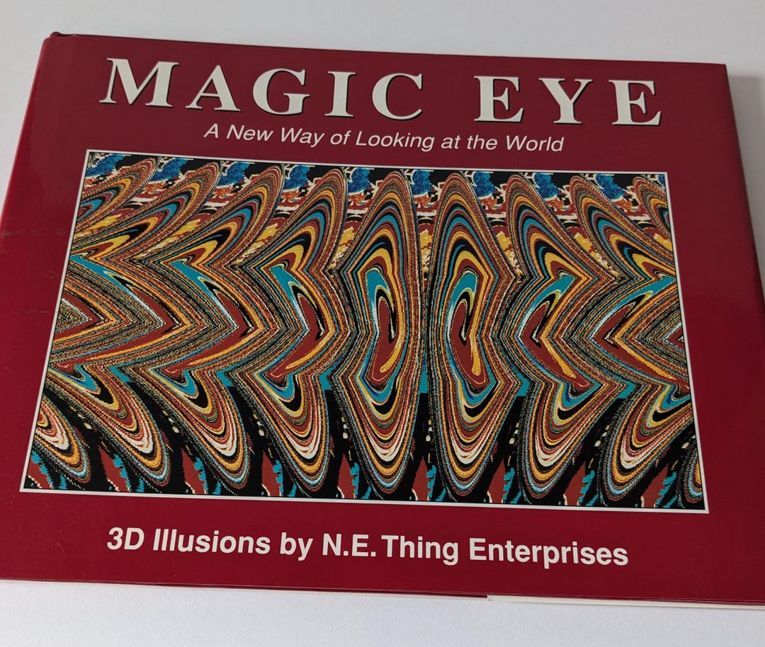 Magic Eye Pictorial Illusions 3D Illusions-deep Vision-magic Eye ...