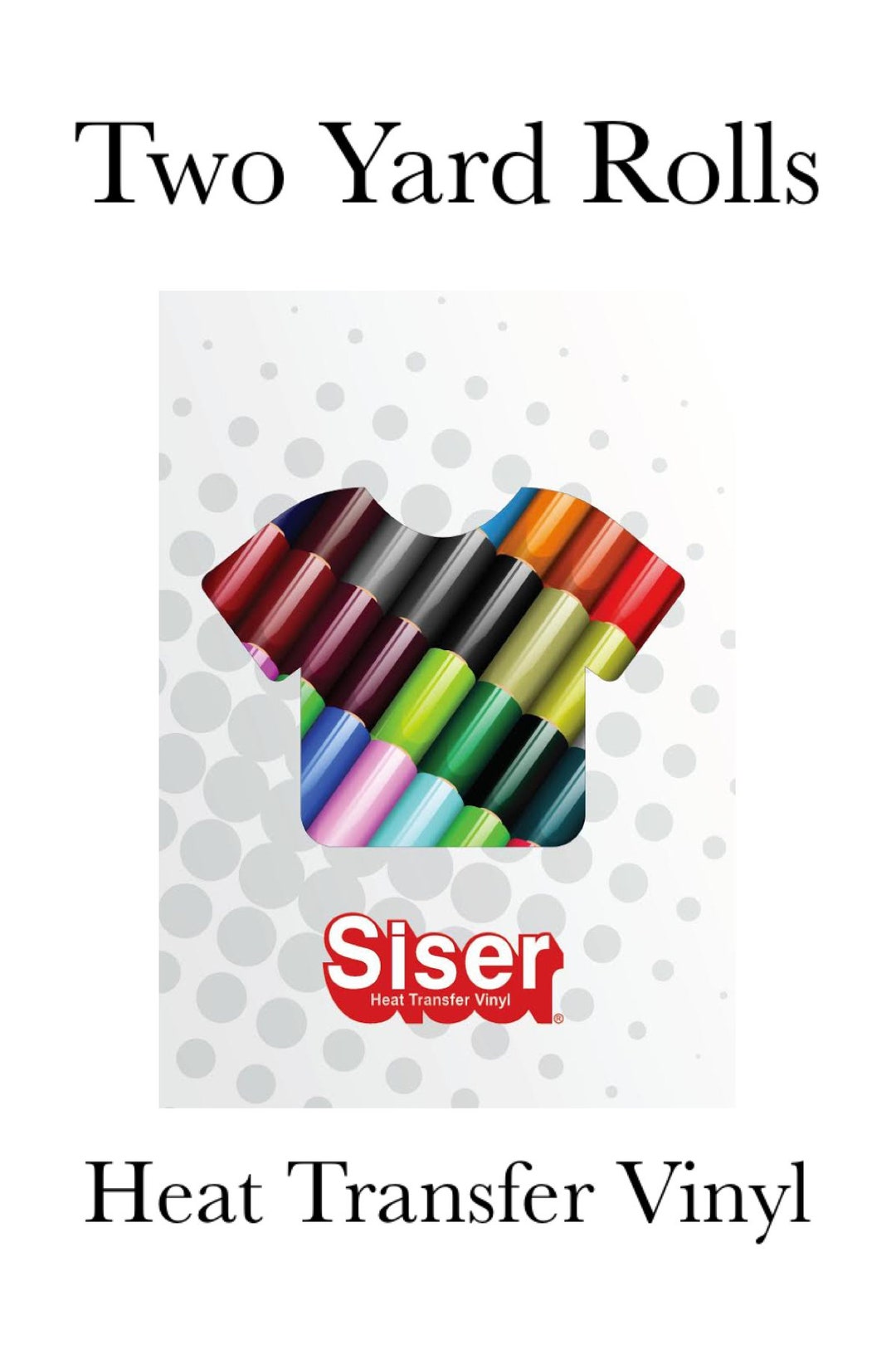 HTV Siser Two Yard Rolls - Etsy