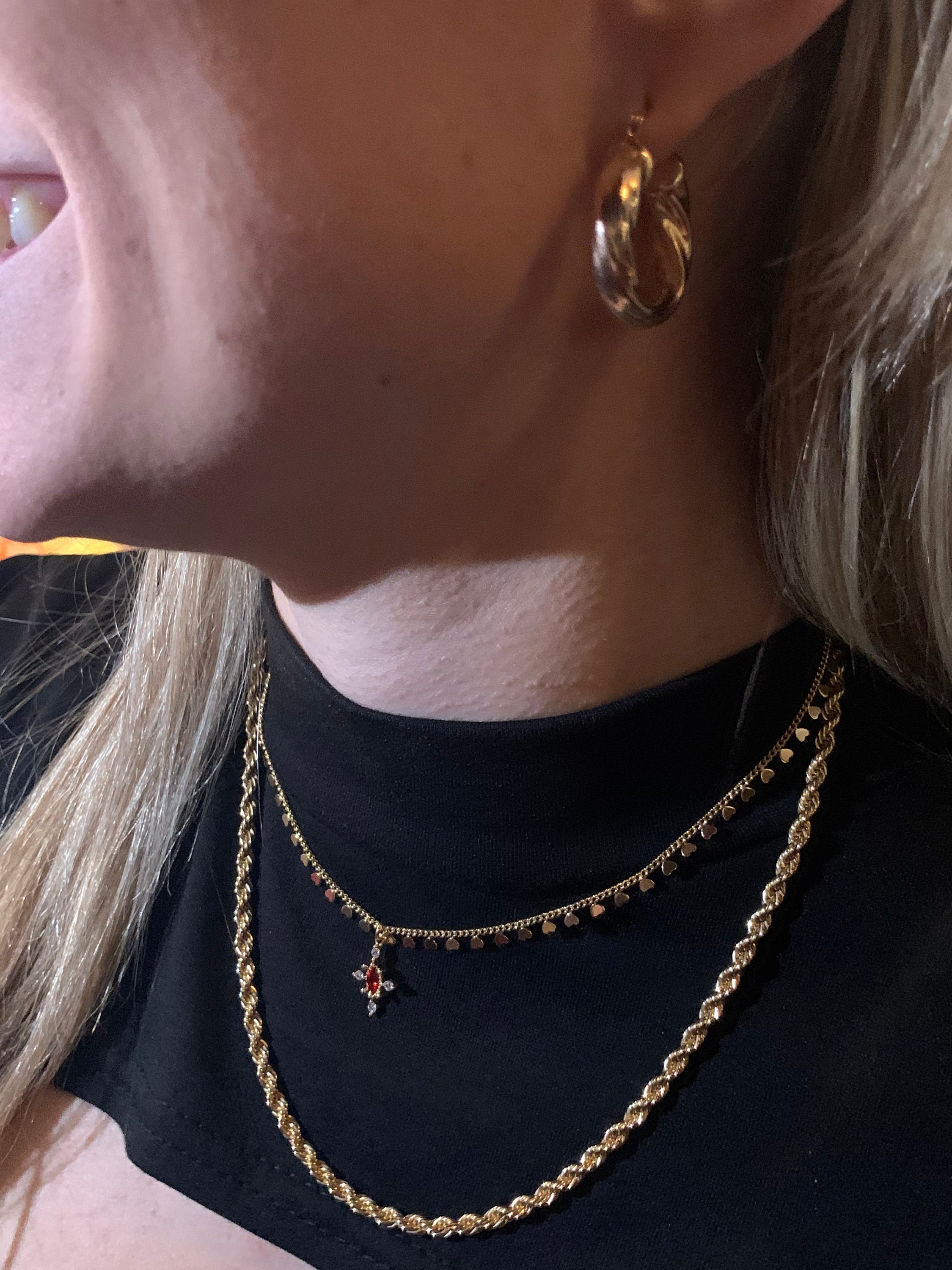 18 k Choker Necklace Gold filled choker necklace Gold | Etsy