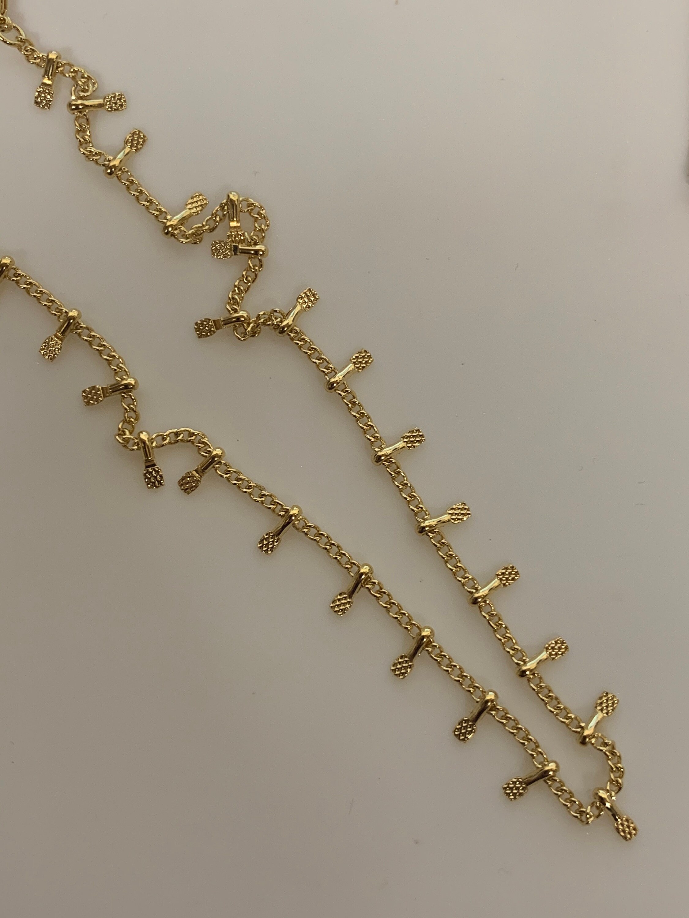 GOLD-FILLED CHOKER Link Necklace With Coin Gold-filled | Etsy