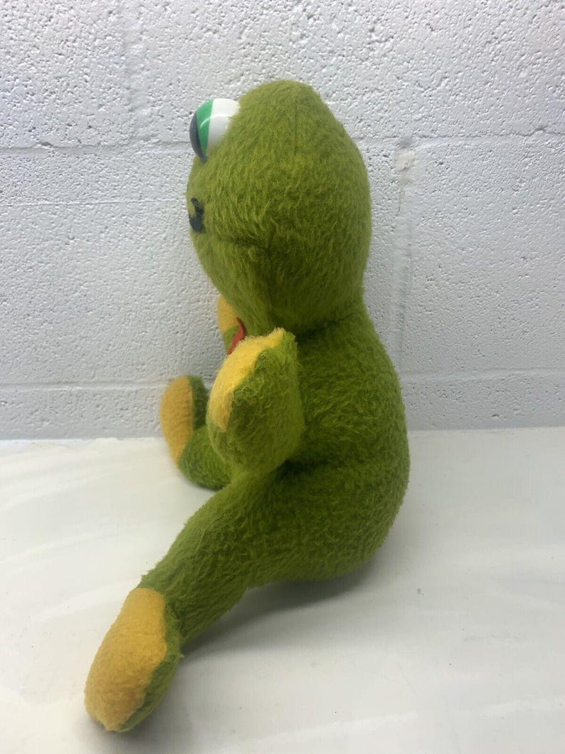 Dakin Dardenelle 1960s Pillow Pets Frog 14 Plush Stuffed Animal RARE ...