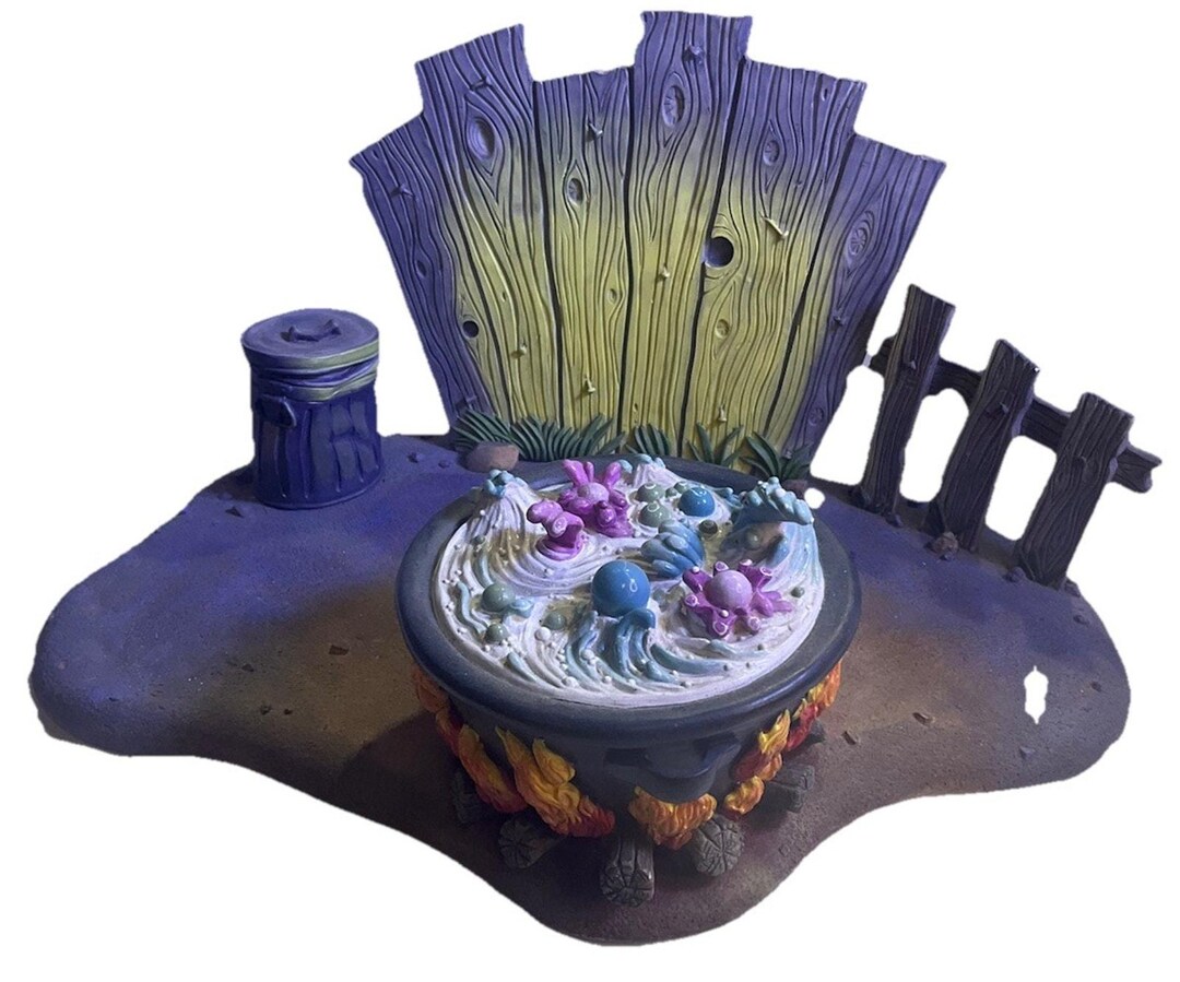 WDCC Disney Classics Collection “trick or Treat” Witch Hazel's Cauldron ...