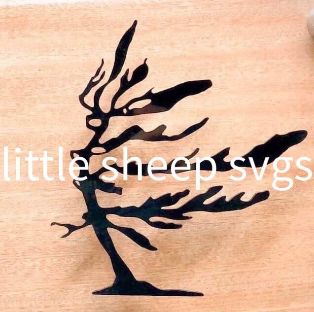 Windswept Pine Muskoka Georgian Bay Tree SVG - Etsy Canada