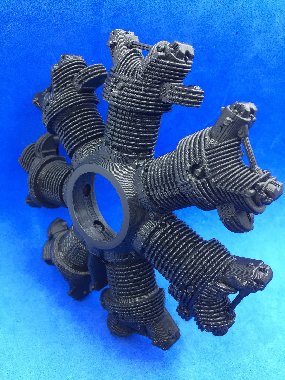 Radial Engine - Dummy 7 Cylinder RW 670 Engine for RC Model Airplanes ...