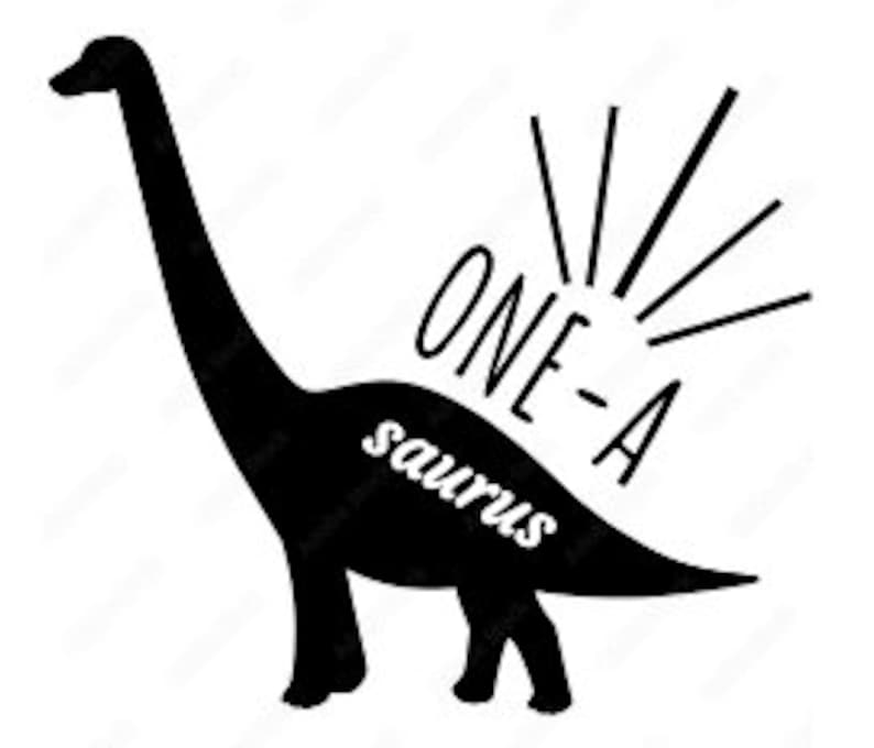 One-a-saurus Dinosaur PNG Image With Transparent Background to Download ...