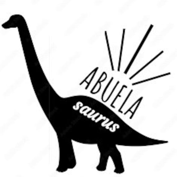 Abuela-Saurus Dinosaurio Imagen PNG con fondo transparente - Etsy España