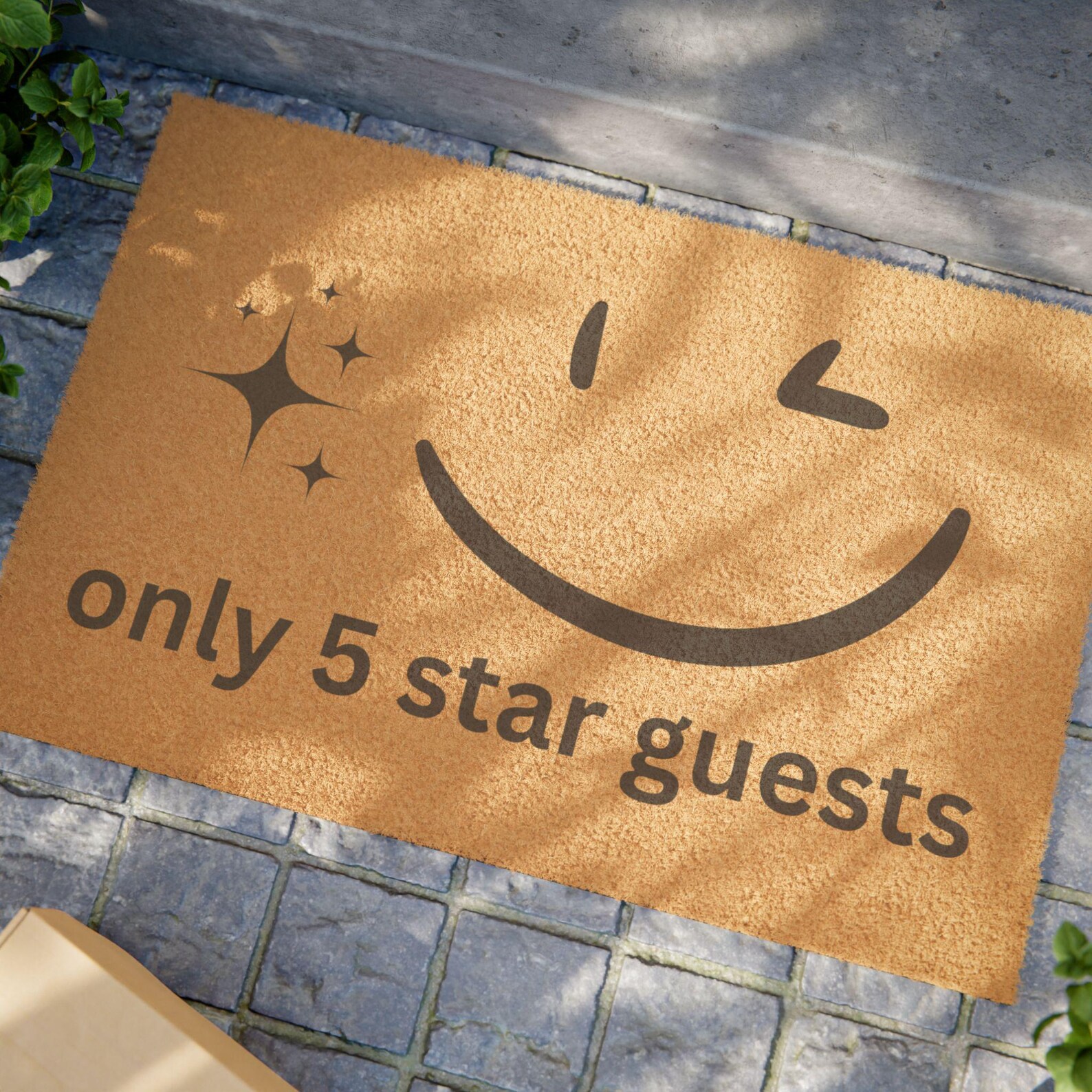 Welcome Mat Door Mat Unique Housewarming Gift Airbnb VRBO Doormat New ...