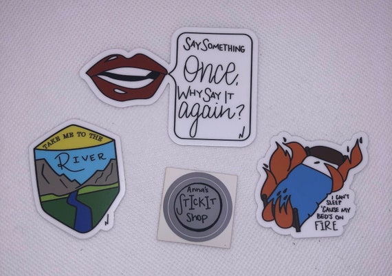 Talking Heads Sticker Pack | Etsy