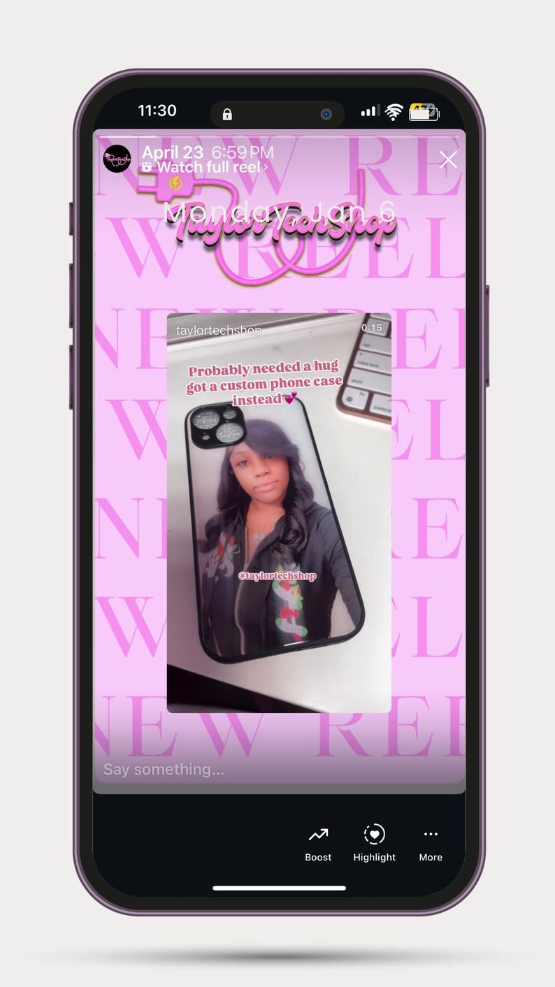 Instagram Story & Reels Background Template – Editable Canva Design ...