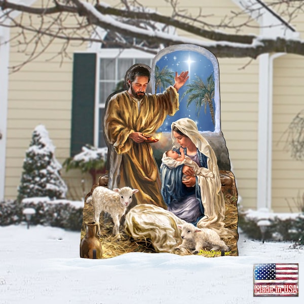 Outdoor Nativity Scene - Etsy