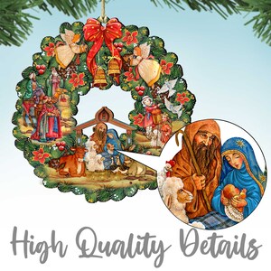 Orthodox Nativity Village Gift Set - Unique Christmas Religious Scene ...