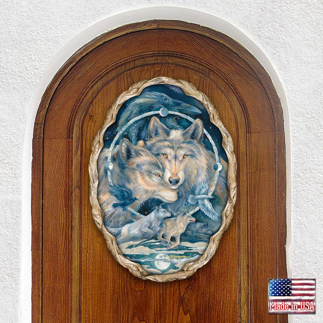 Wolf Wall Art Wild Life Decor in Spirit I Am Free Art by Jody Bergsma ...