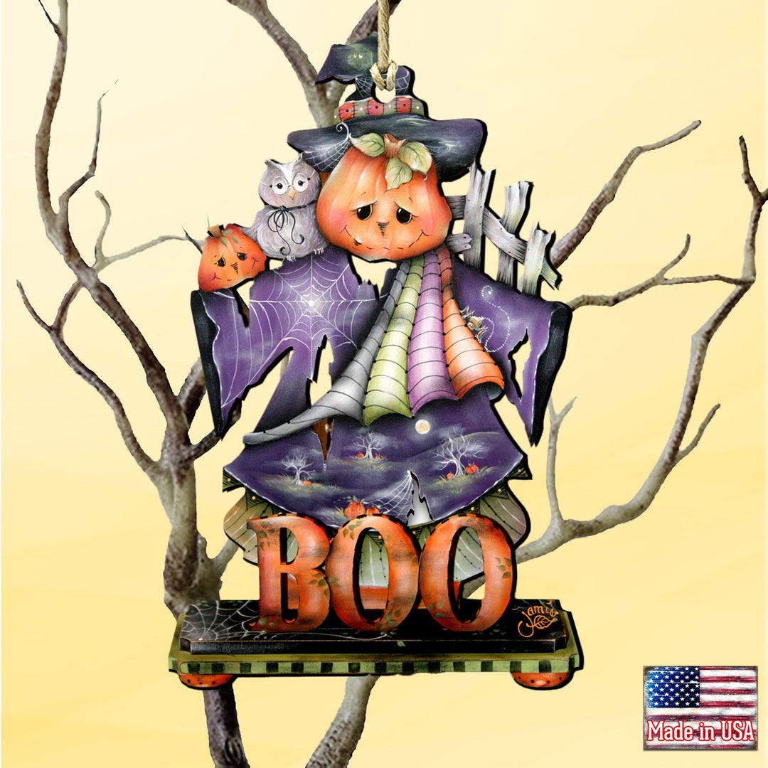 This Boos for You Ornament Jamie Mills-price Art - Christmas Halloween ...
