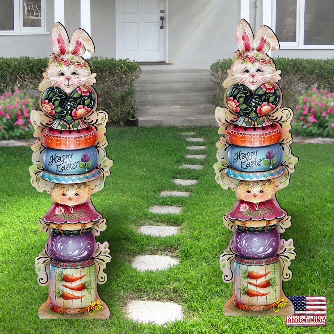 Spring Decor Easter Decor Outdoor Easter Decor Spring Blessings Walkway ...