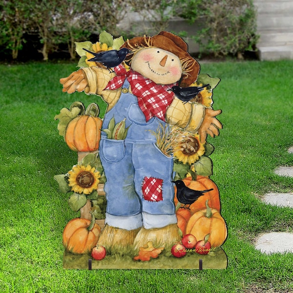Fall Scarecrow Decor - Etsy