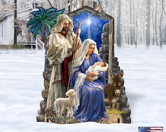 Large Nativity Add-on Three Kings - Etsy