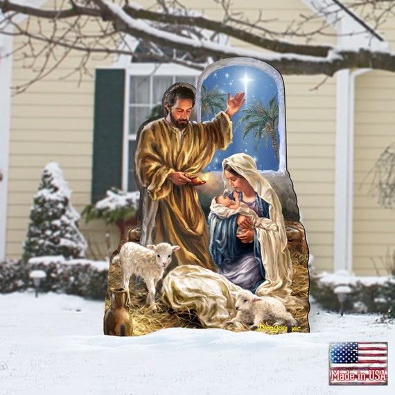 Outdoor Nativity Creche