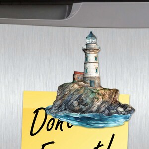 Coastal Lighthouse Magnets - Gift Set of 6 - 8090022G-S6 - Decorative ...