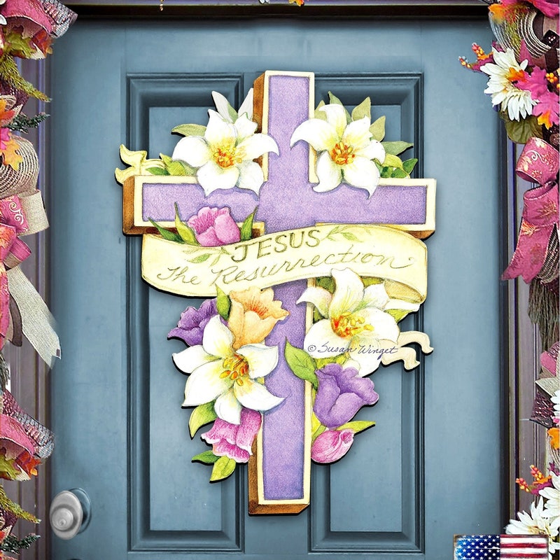 Easter Door Decor - Etsy