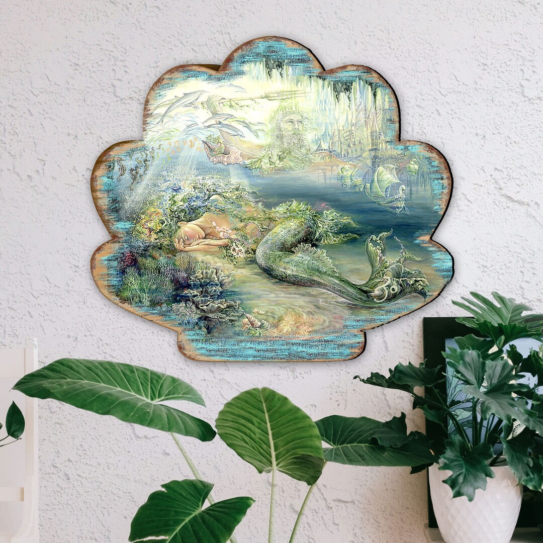 SHIPS FAST Coastal Wall Decor Dreams of Atlantis Wall Art by Josephine ...