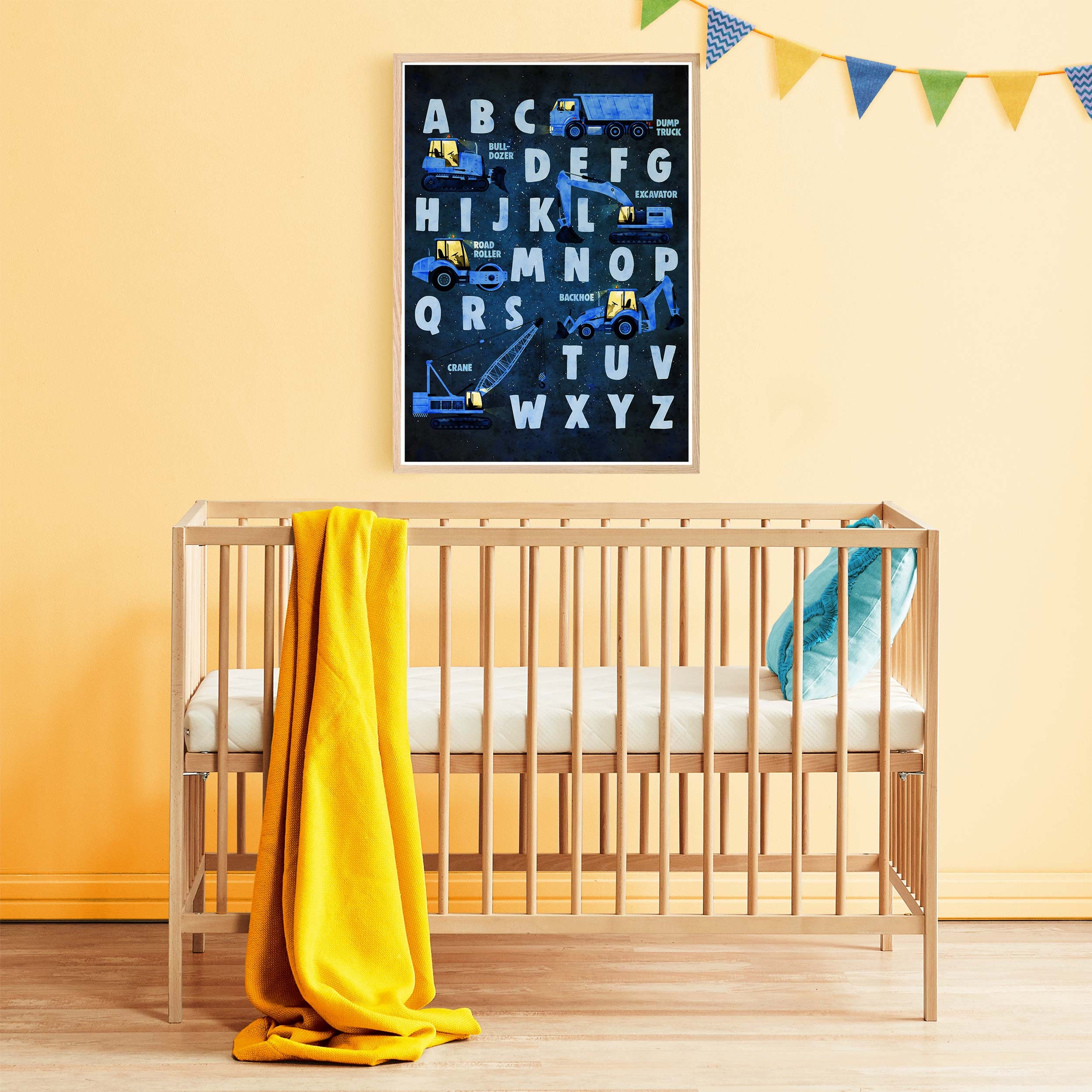 Starry Sky Alphabet Printable Watercolor Art Construction - Etsy