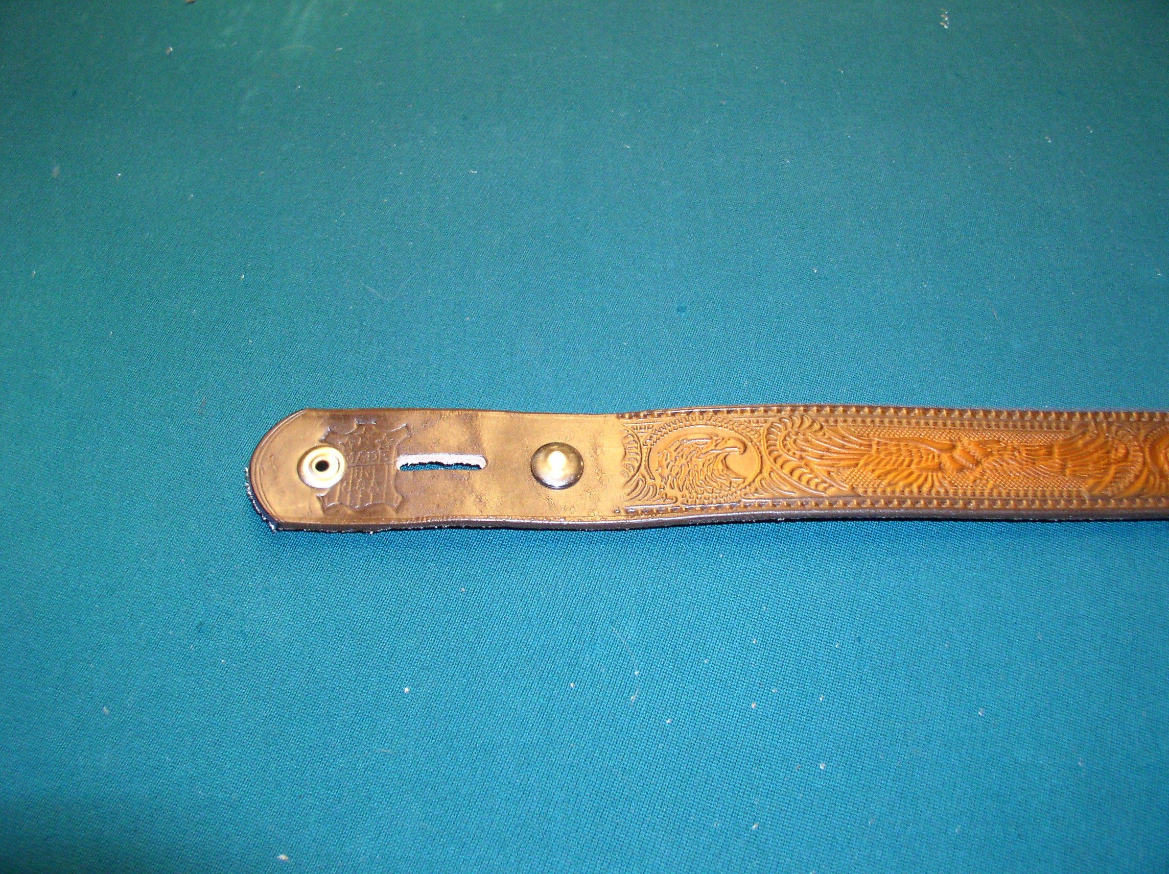 Handmade Trump 2020 & 2024 Cowhide Leather Belt Mens or Womens Cut to ...