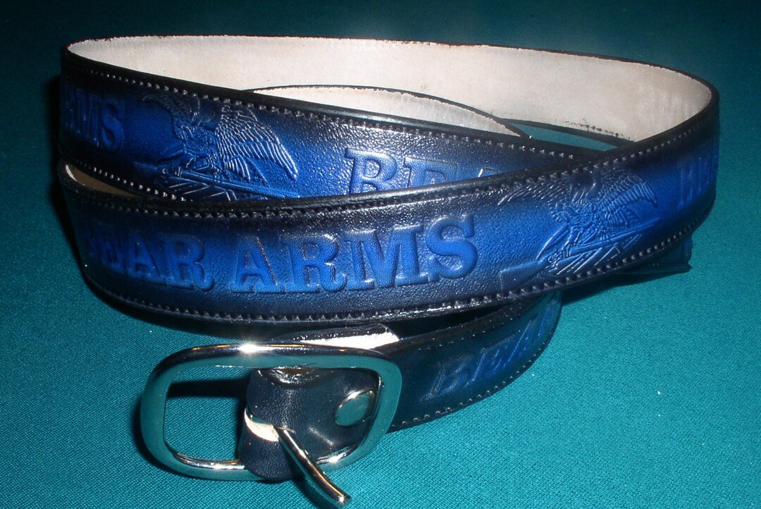 Handmade 2nd Amendment Belt - Men’s Belt - Women’s Belt - Kids Belt ...