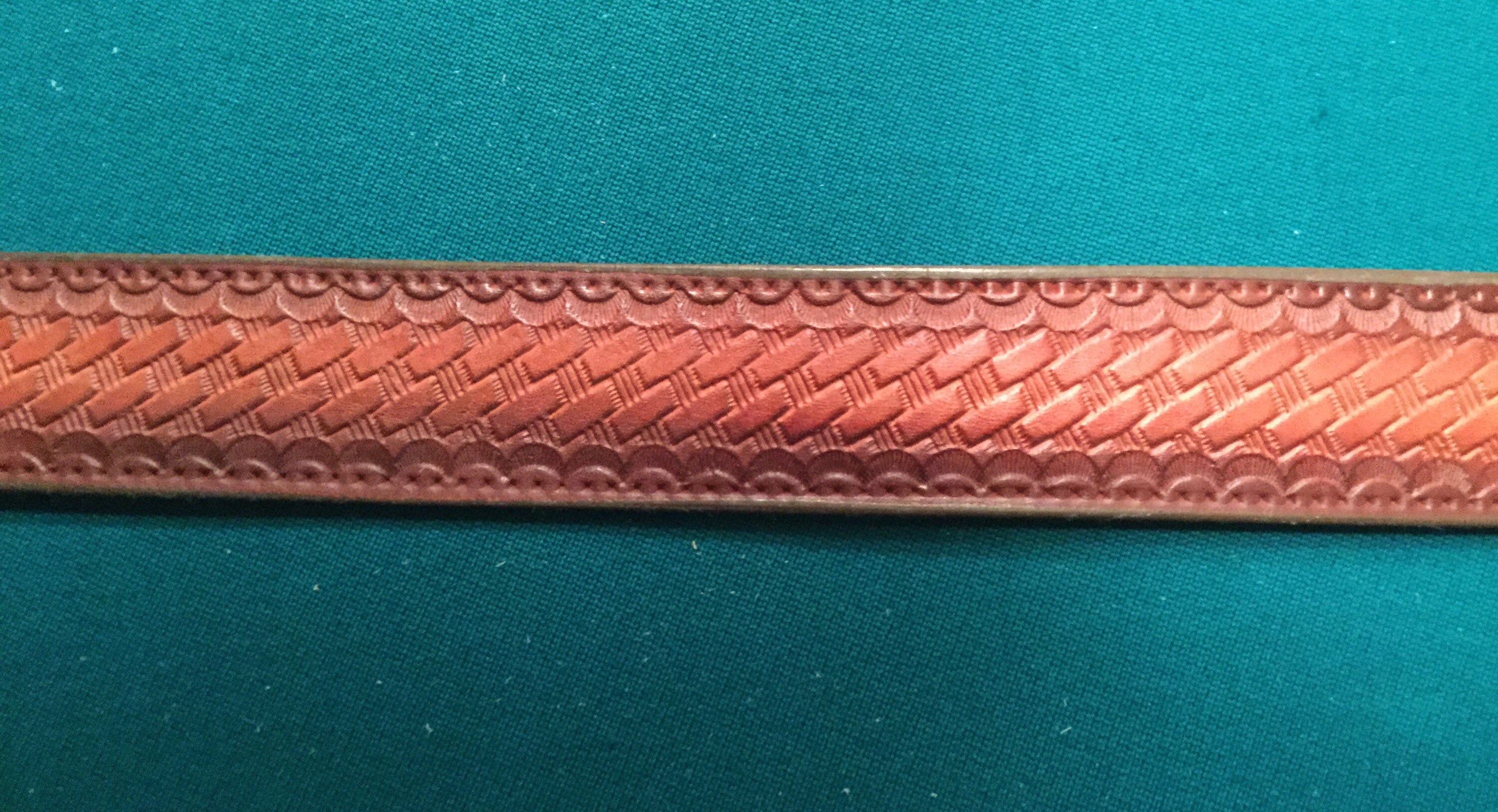 Handmade Leather Basket Weave Belt - Men’s Belt - Women’s Belt - Kids ...