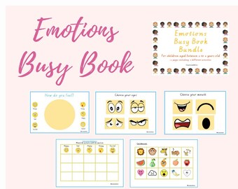 Emotions Busy Book - Etsy