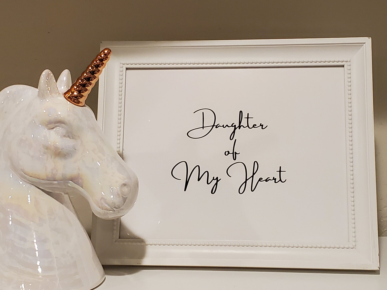 Daughter of My Heart Printable Word Art for Nursery or Girl's Room ...