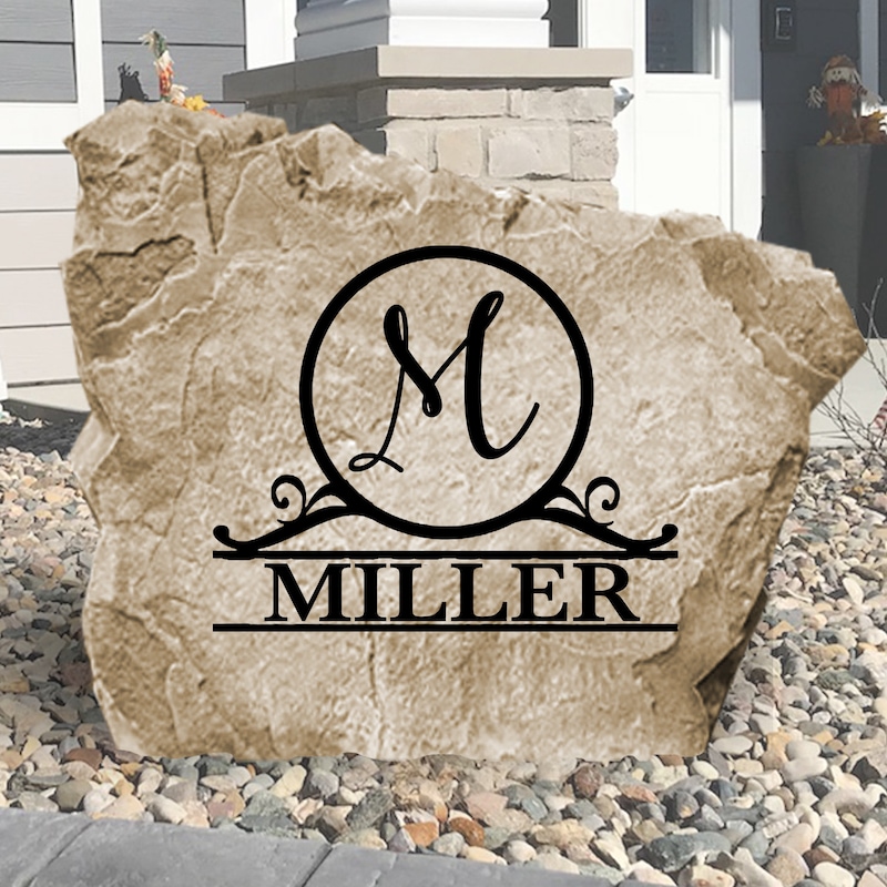 Engraved Stone - Etsy