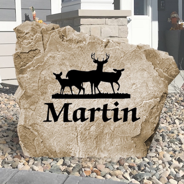 Engraved Stone - Etsy